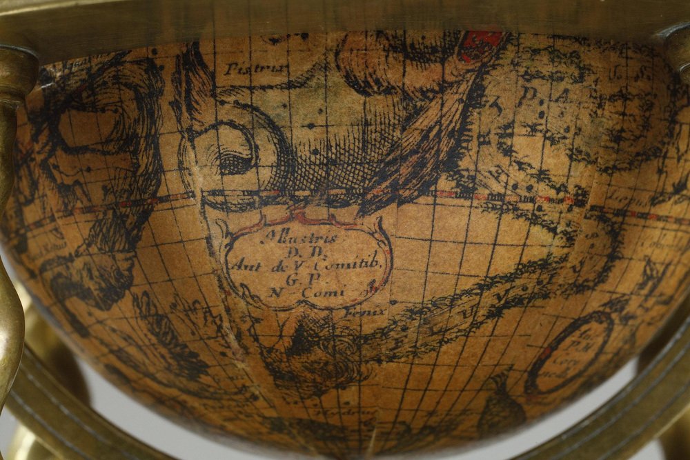 17th Century Celestial and Terrestrial Globes by Vincenzo Coronelli, 1697, Set of 2 for sale at ...