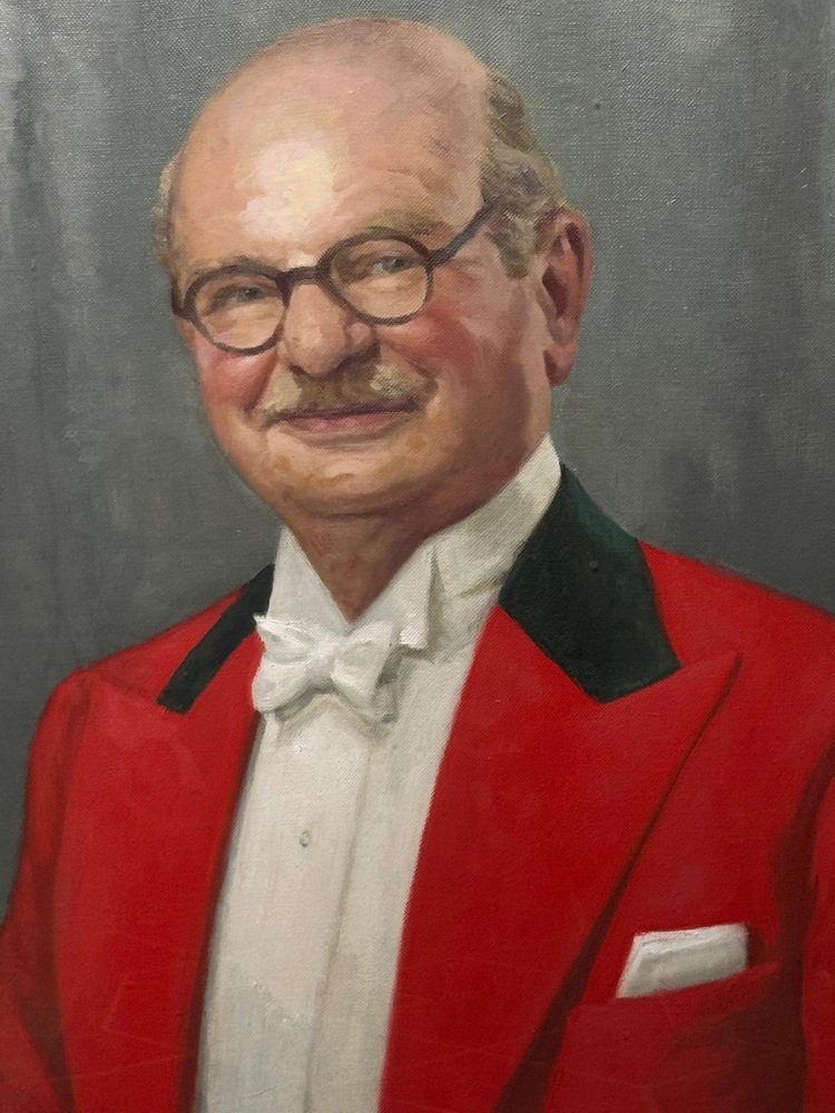 Follower of Herbert James Gunn, Sir Philip Grey Egerton, 15th Baronet, 1950s, Oil Painting for ...