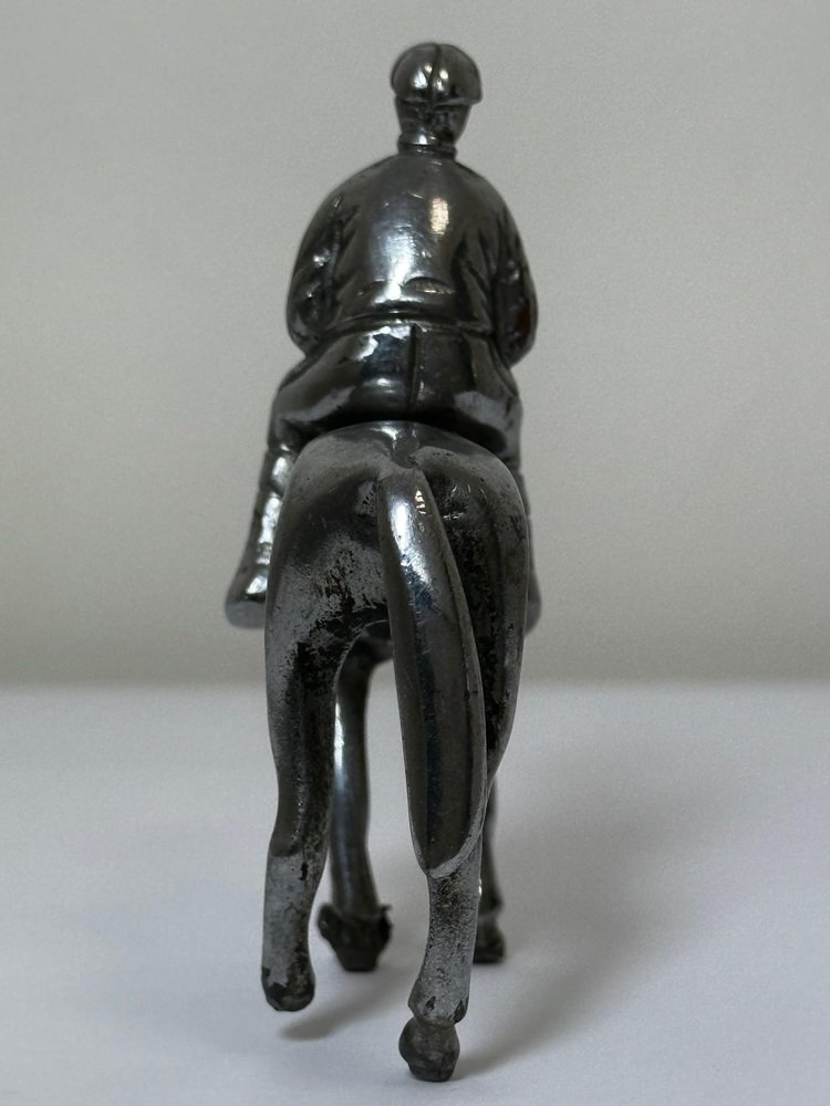 Mid-Century Modern Britisches Pferderennen Pferd und Jockey Classic Car ...
