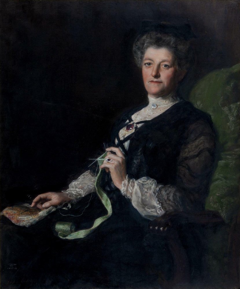 John Collier, Portrait of Lady Halle, Late 19th Century, Oil Painting ...