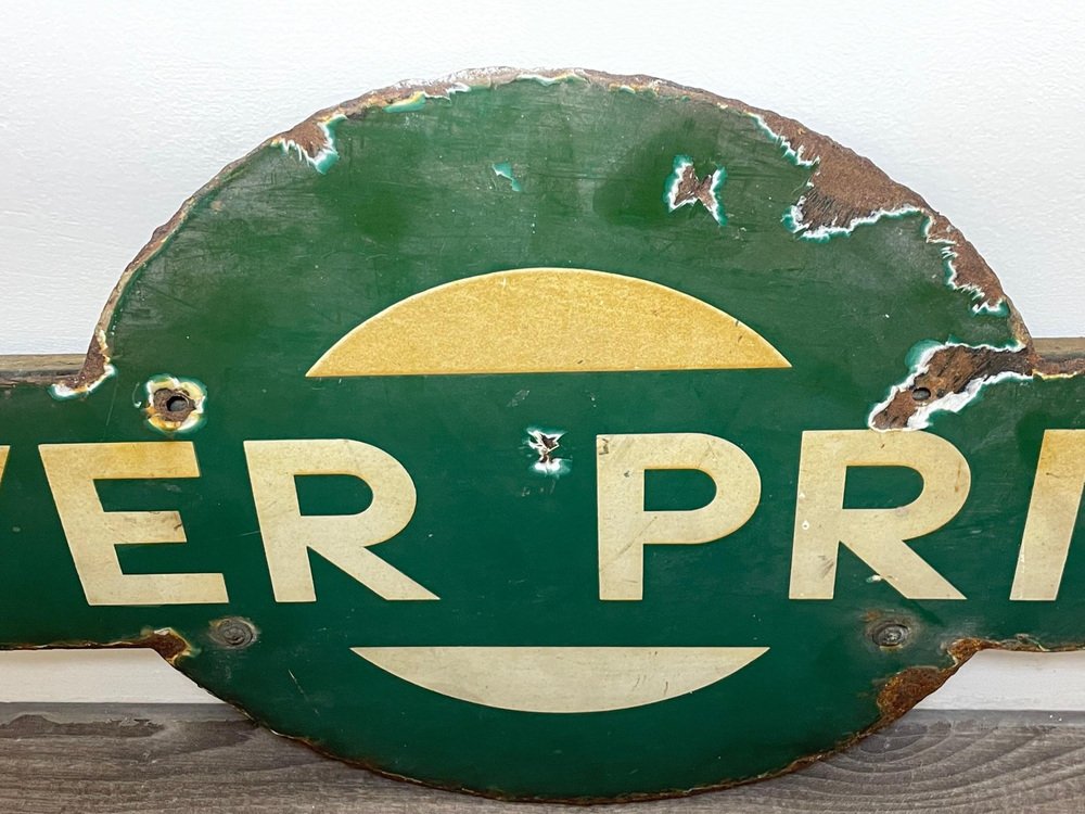 Vintage British Enamel Southern Railway Target Sign, 1940s for sale at ...