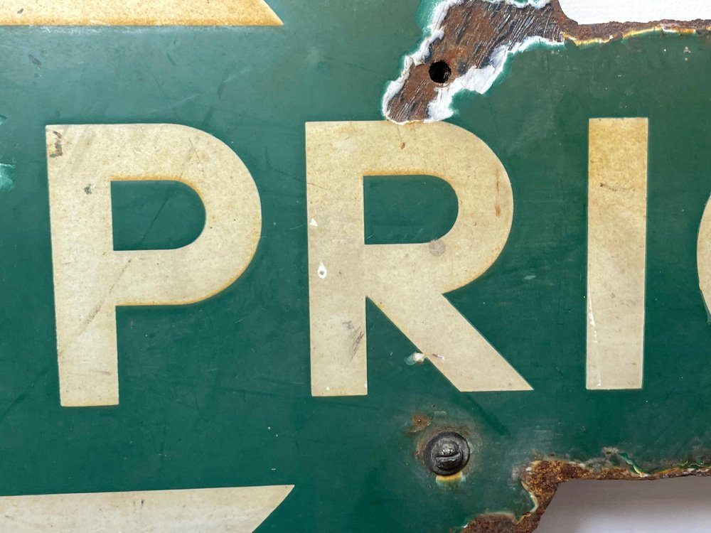 Vintage British Enamel Southern Railway Target Sign, 1940s for sale at ...