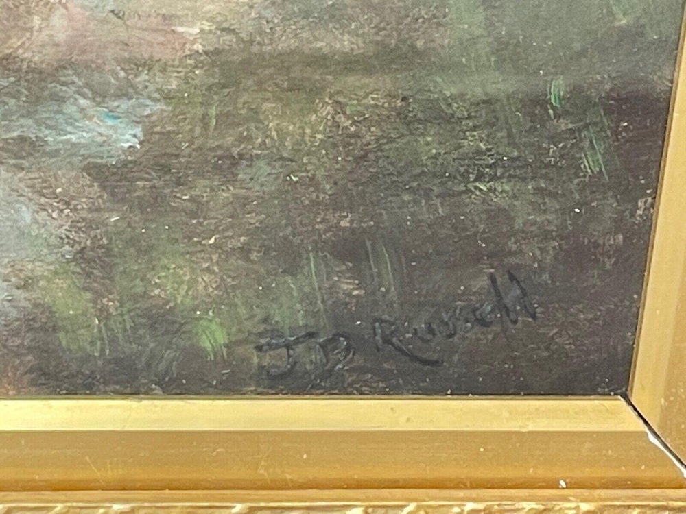 John Bucknell Russell, Catch of the Day Trout Fish, 19th Century, Oil ...