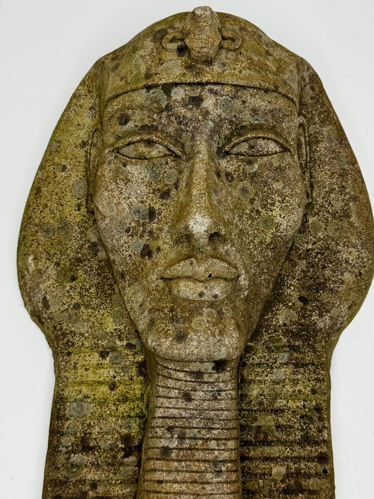 Small Garden Wall Sculpture after Egyptian Pharoah Ramesses II for sale ...