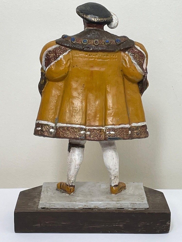 Small British Gothic Hand-Painted Tudor Royal King Henry VIII Figurine ...
