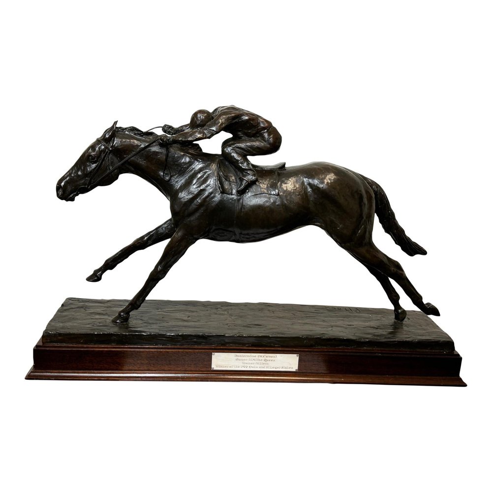 Phillip Blacker, First Edition Race Horse Dunfermline and Jockey Willie ...