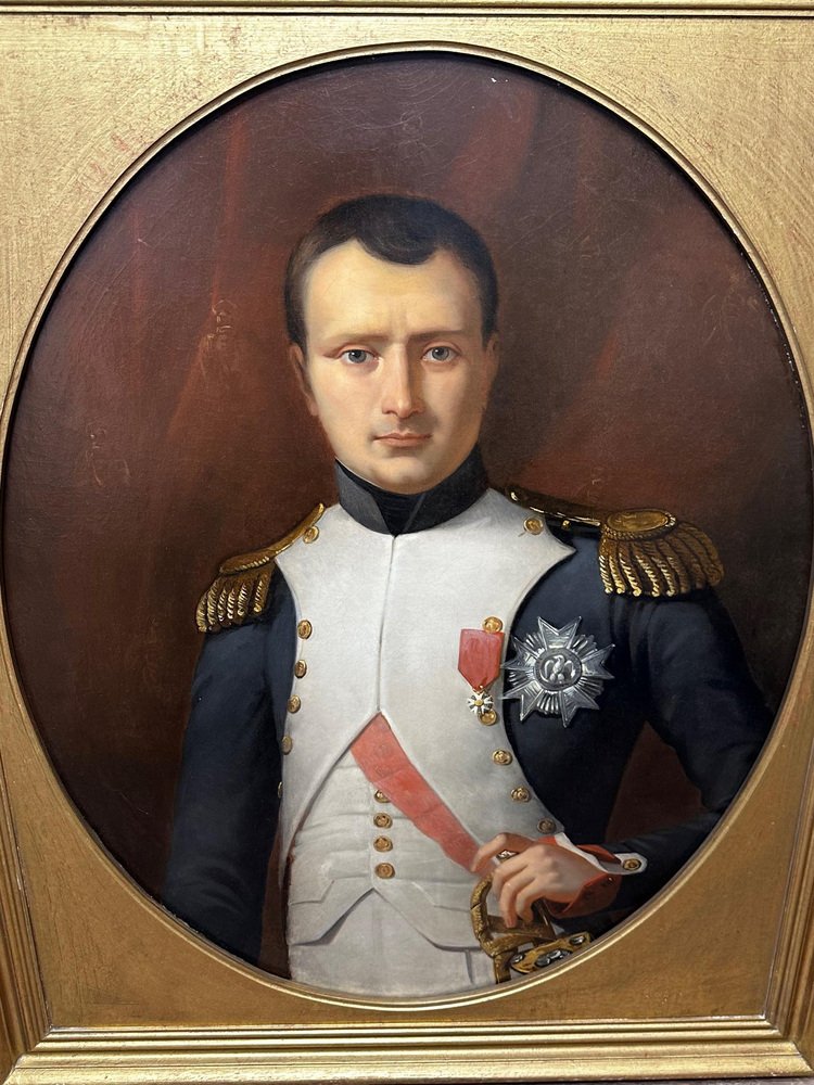 French Artist, Military Portrait of Napoleon Bonaparte, Late 19th ...