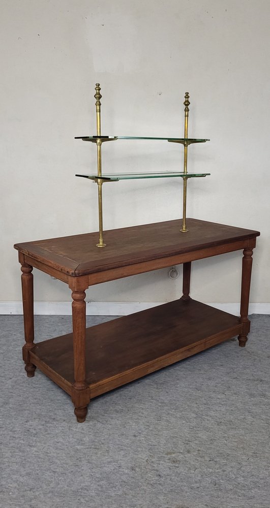Antique Showcase Table, 1890s for sale at Pamono