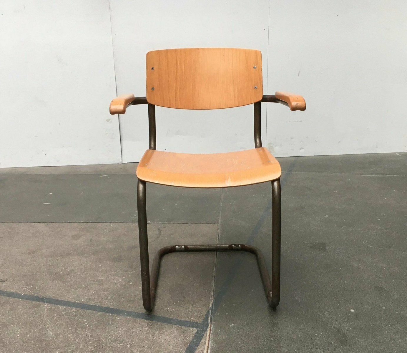 Mid-Century S43F Cantilever Chair by Mart Stam for Thonet, Germany ...