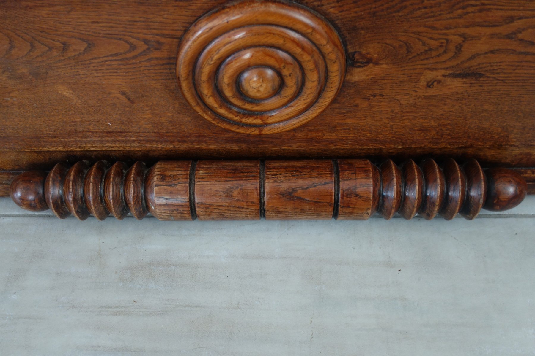 Vintage French Commode in the style of Charles Dudouyt for DLG, 1940s ...