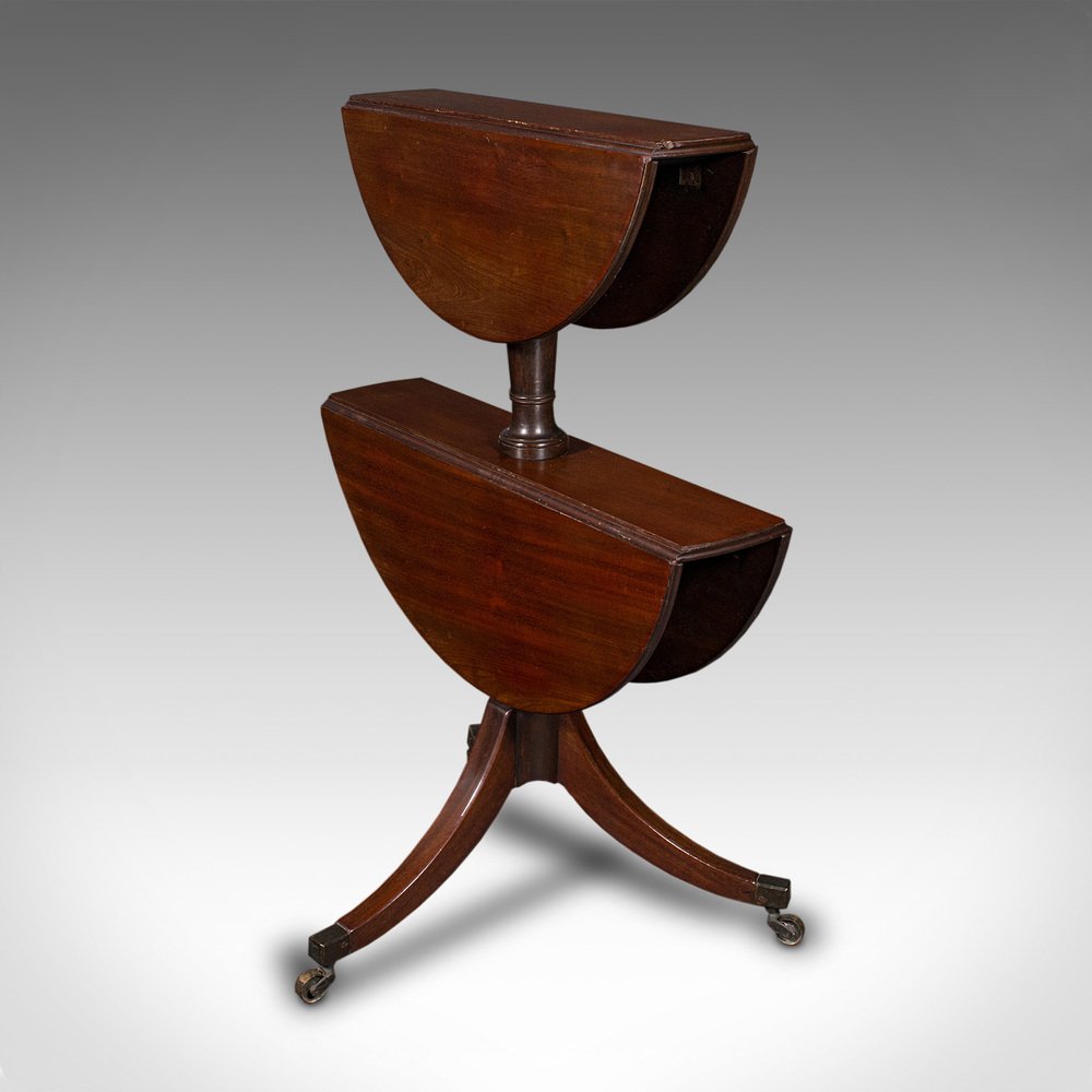 English Folding Dumb Waiter, 1800s for sale at Pamono