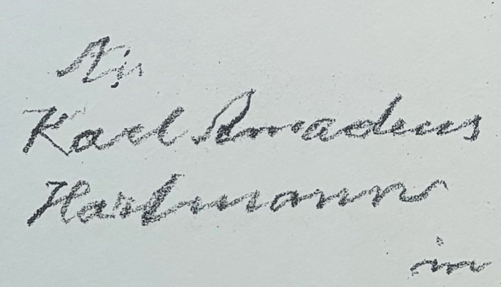 Richard Scheibe, Composition, 1966, Original Lithograph for sale at Pamono