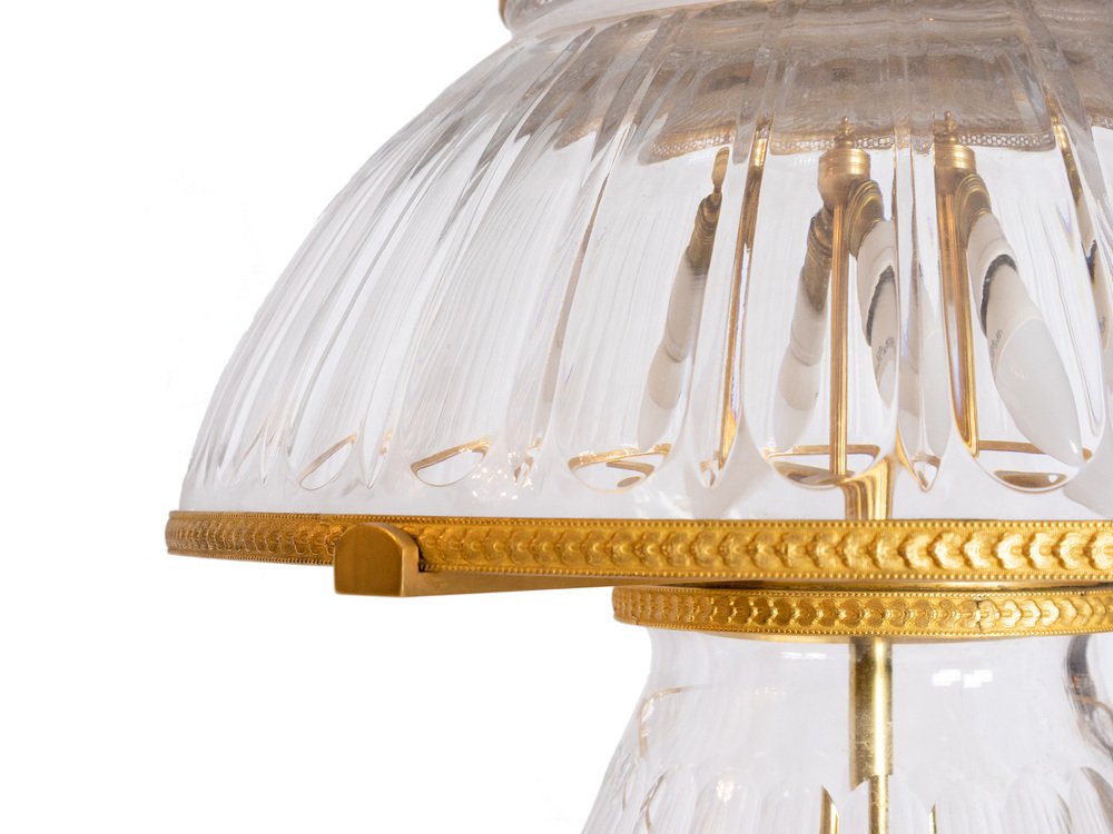 Neoclassical Crystal Table Lamp for sale at Pamono