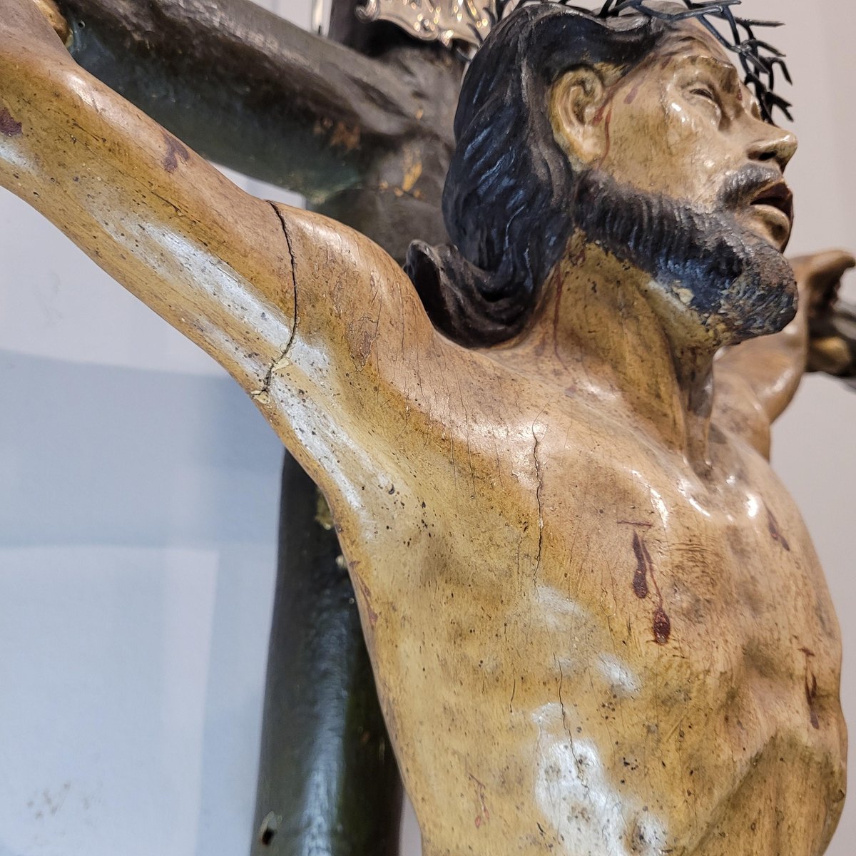 Hispanic-Filipino Artist, Carving of the Crucified Christ, 1800s, Wood ...