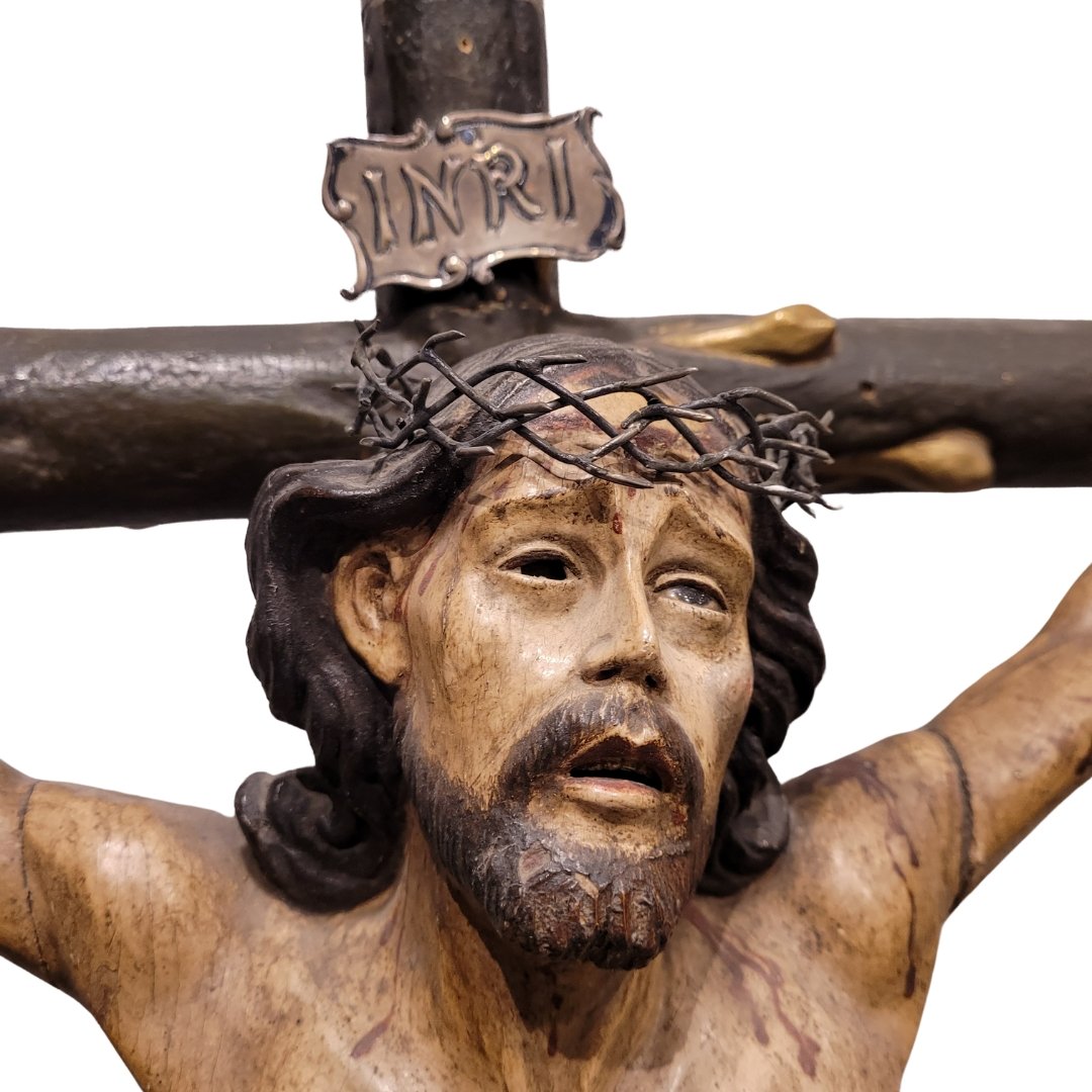 Hispanic-Filipino Artist, Carving of the Crucified Christ, 1800s, Wood ...