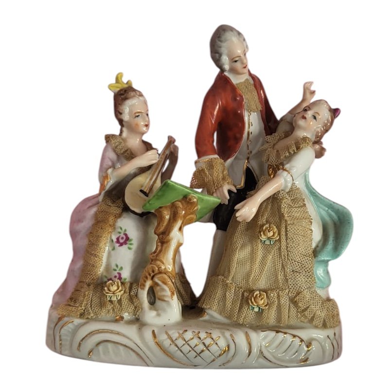 Antique English Romantic Porcelain Sculpture from Foreign for sale at ...