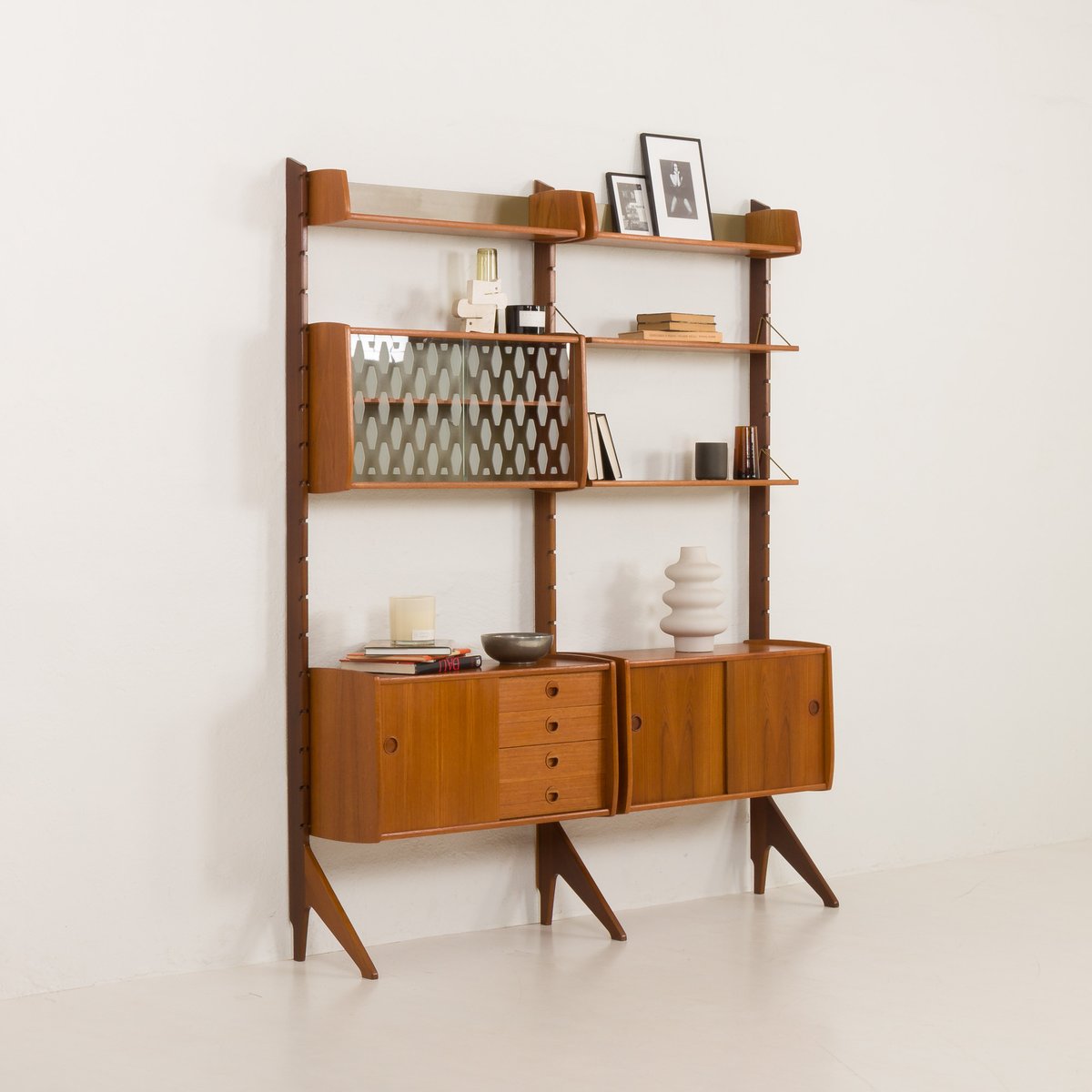 Mid-Century Scandinavian Ergo Wall Unit by John Texmon, Norway, 1960s ...