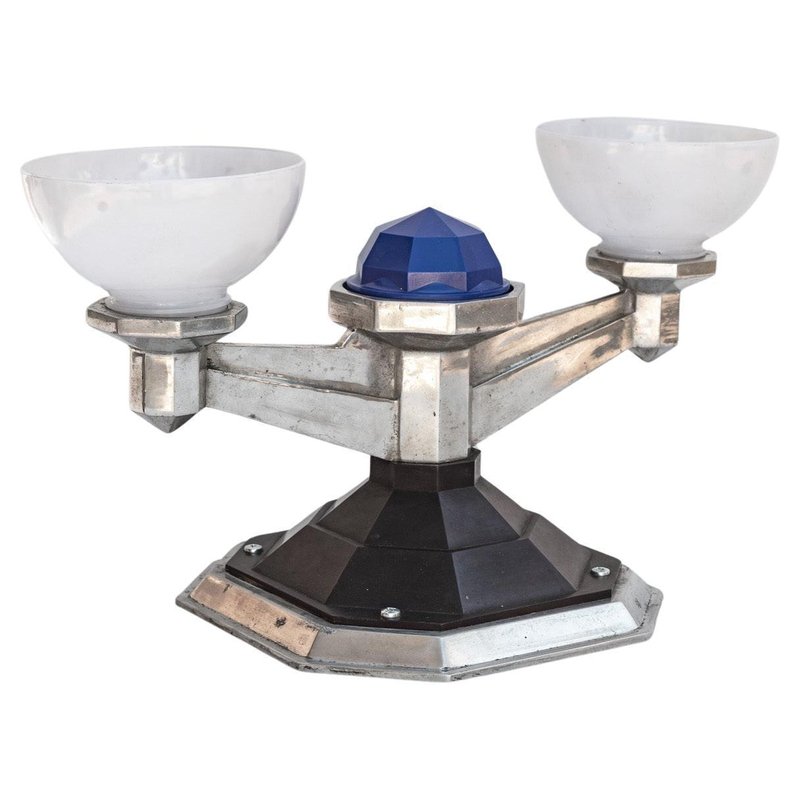 Ex-Railway Ceiling Lamp, 1940s for sale at Pamono