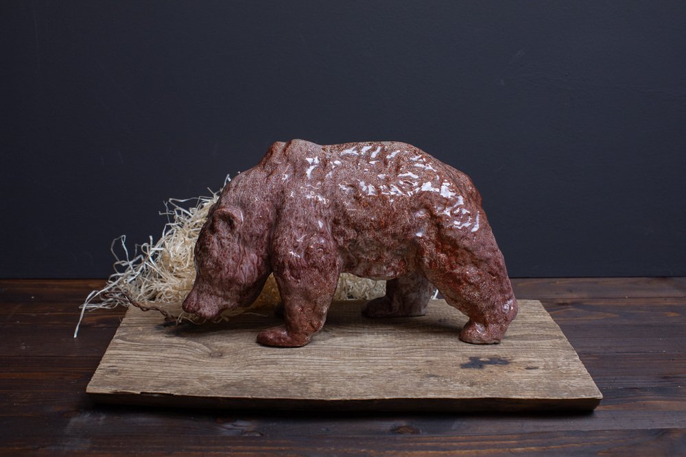 German Bear Figurine from Hamelner Töpferei Keramik, 1960s for sale at ...