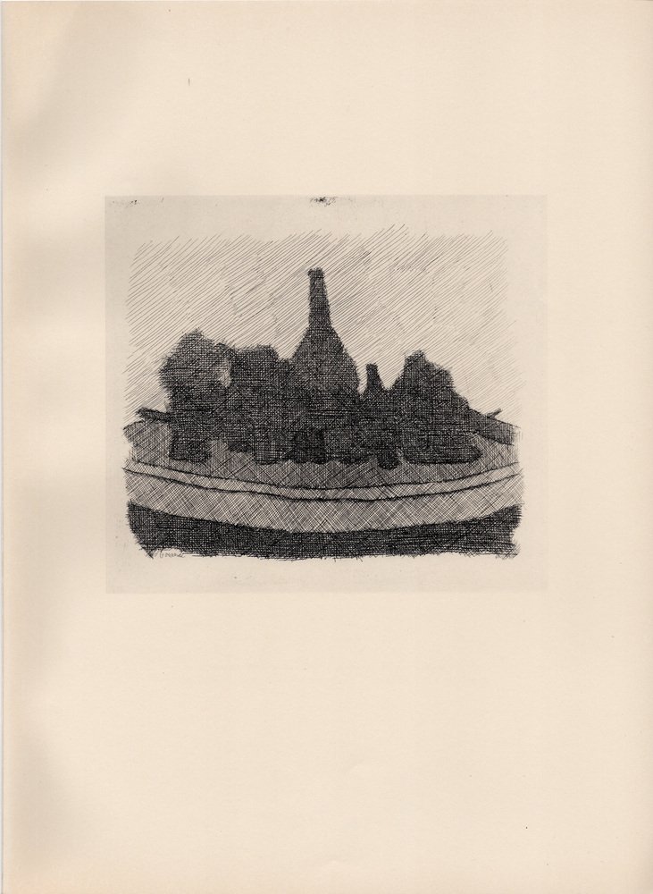 Giorgio Morandi, Various Objects on a Table, 1931-1957, Lithograph for ...