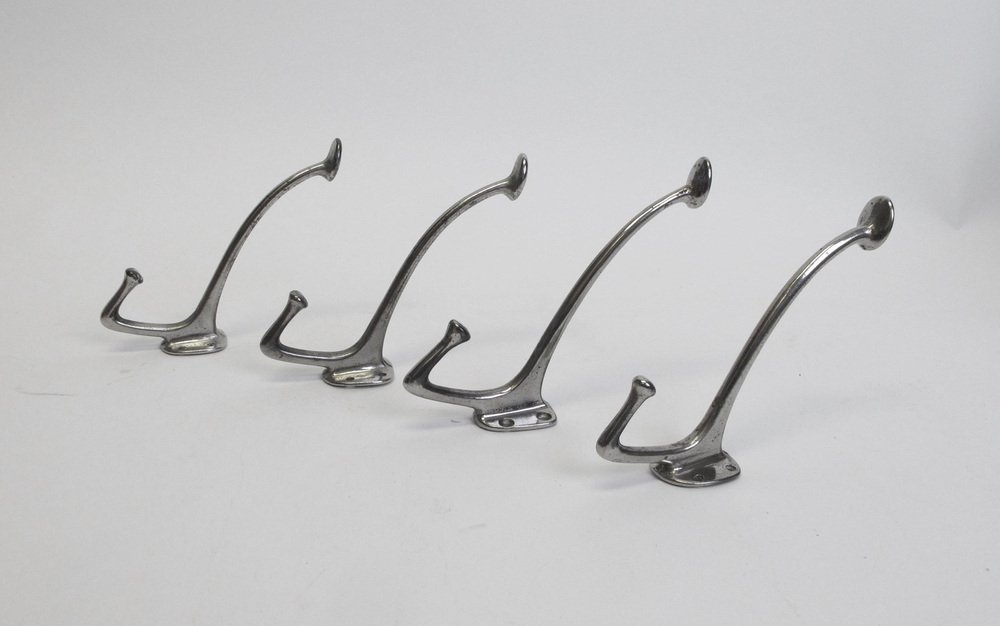 Vintage Art Deco Coat Hooks from Adolf Loos for Cafe Capua, 1913, Set ...