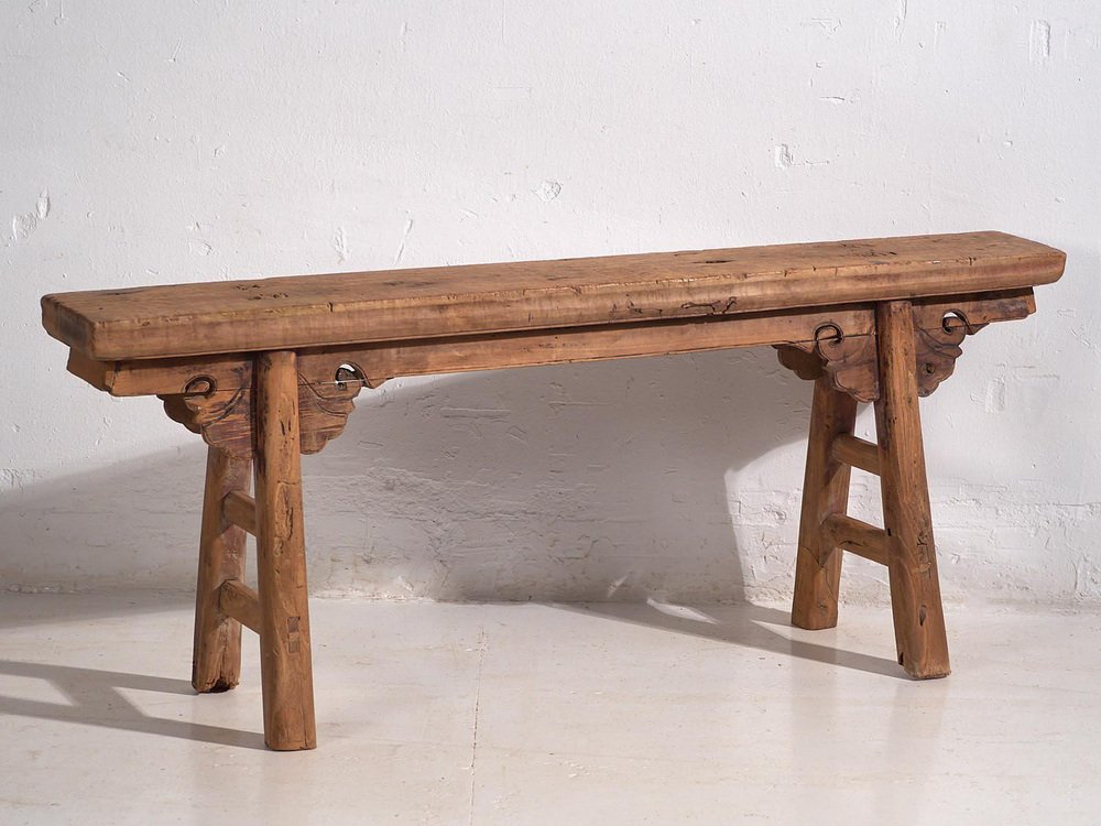 Antique Chinese Bench, 1900s for sale at Pamono
