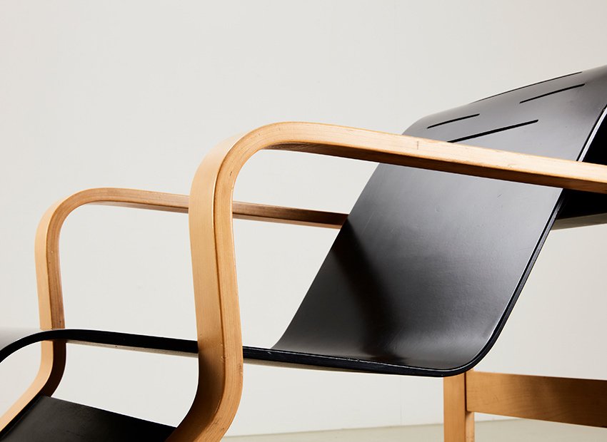 Paimio No 41 Lounge Chair attributed to Alvar Aalto for Artek, Finland ...
