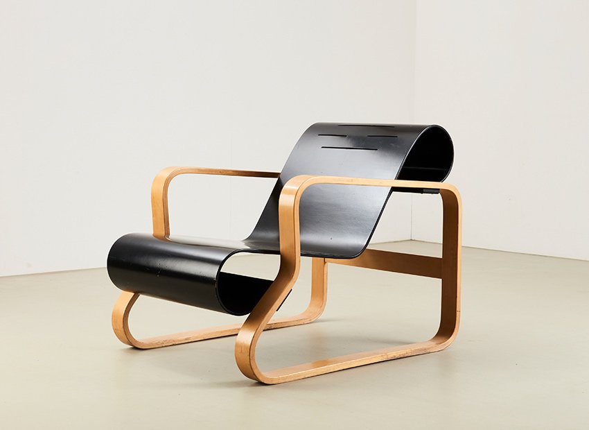 Paimio No 41 Lounge Chair attributed to Alvar Aalto for Artek, Finland ...