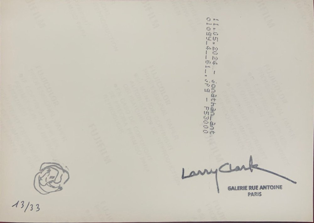 Larry Clark & Basquiat Poster, Originalfoto bei Pamono kaufen