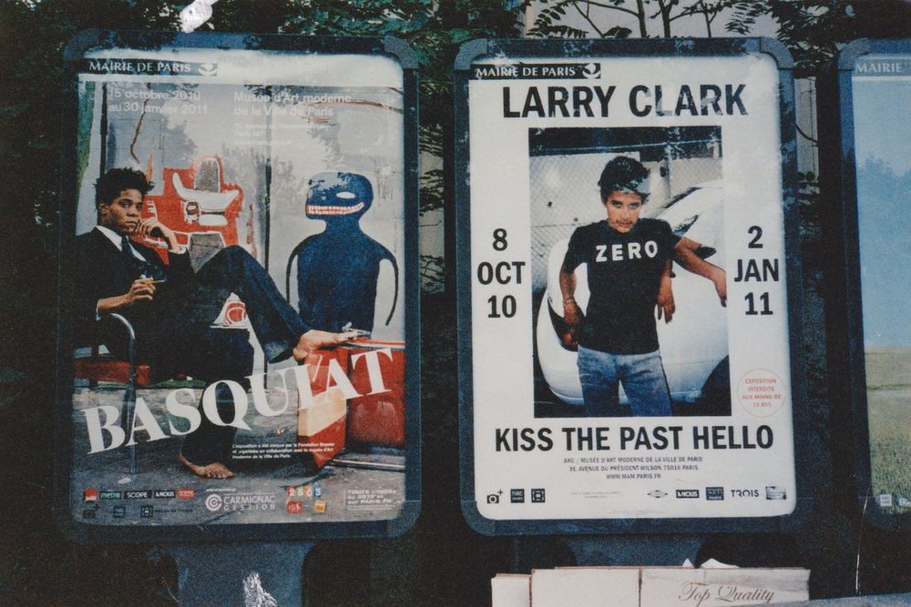 Larry Clark & Basquiat Poster, Originalfoto bei Pamono kaufen