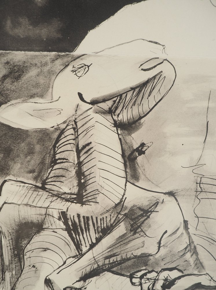 Pablo Picasso, The Man with the Sheep, Lithograph and Stencil for sale ...