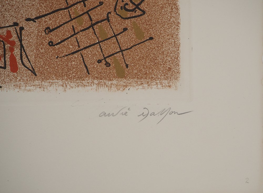 André Masson, Face of a Woman with Birds, Original Engraving for sale ...