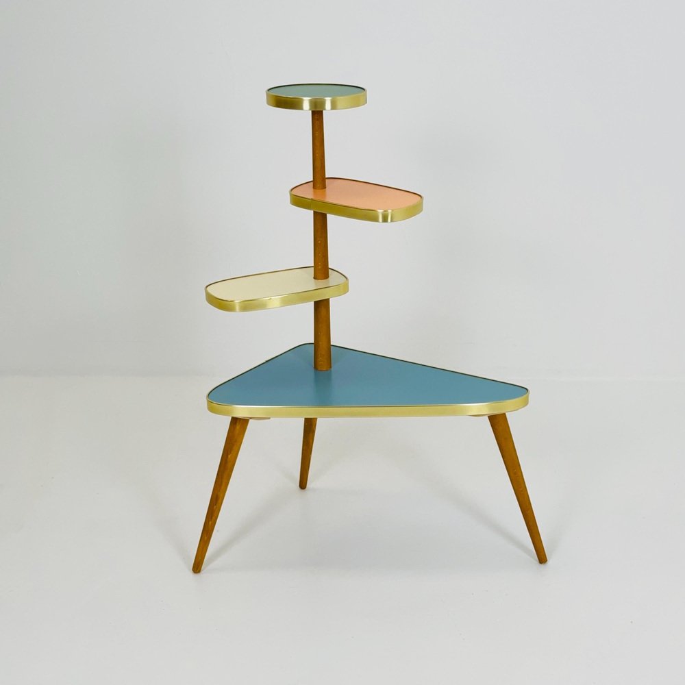 Large German Mid-Century Minimalist Indoor Plant Stand for sale at Pamono