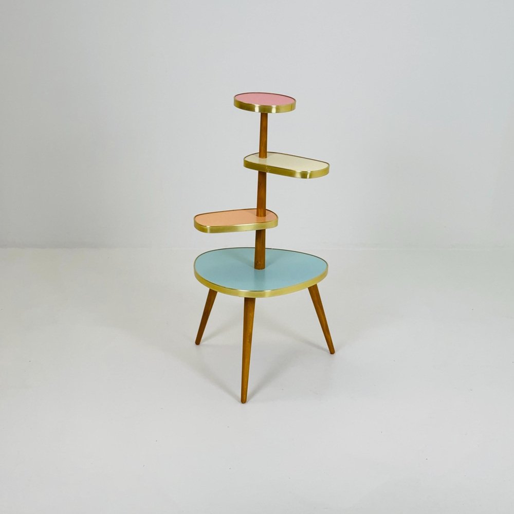 Large German Mid-Century Minimalist Indoor Plant Stand for sale at Pamono