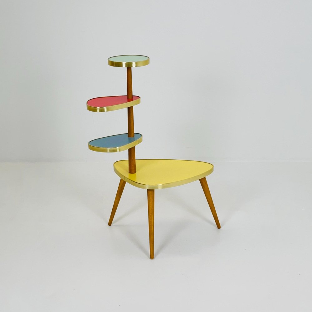 Large German Mid-Century Minimalist Indoor Plant Stand for sale at Pamono