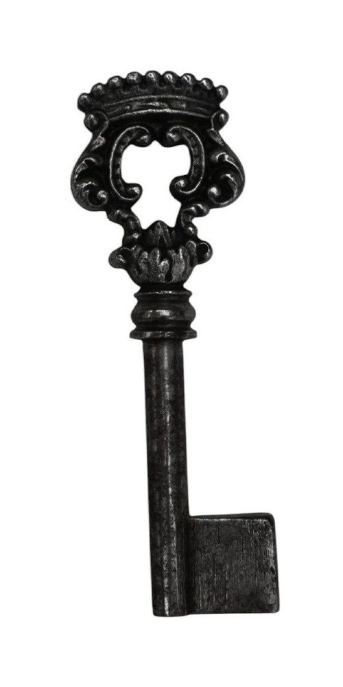 Wrought Iron Key with Crown, Late 17th Century for sale at Pamono