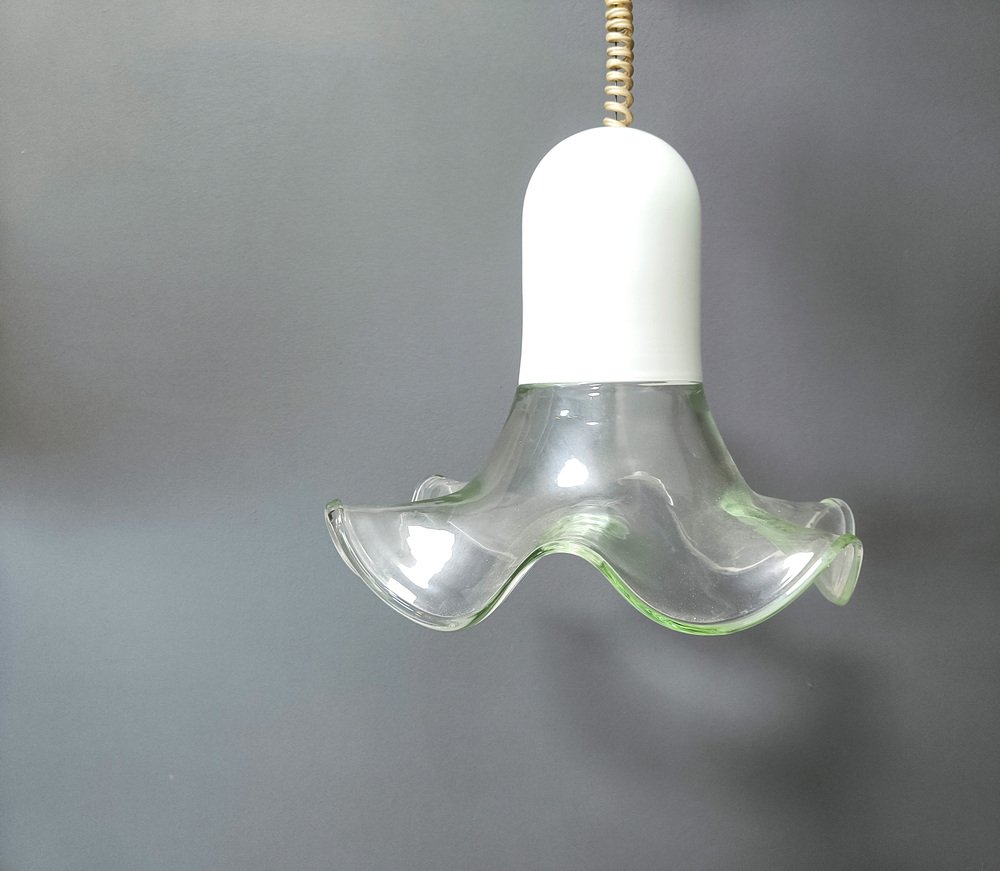 Murano Pendant Light by Roberto Pamio & Renato Toso for Leucos, 1970s for sale at Pamono