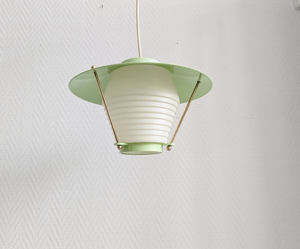 Hängelampe von Hawill Plastik, Deutschland, 1960er bei Pamono kaufen