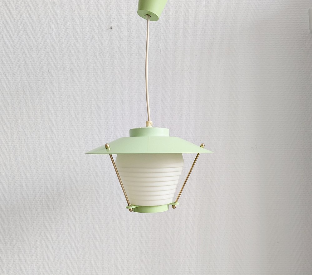 Hängelampe von Hawill Plastik, Deutschland, 1960er bei Pamono kaufen