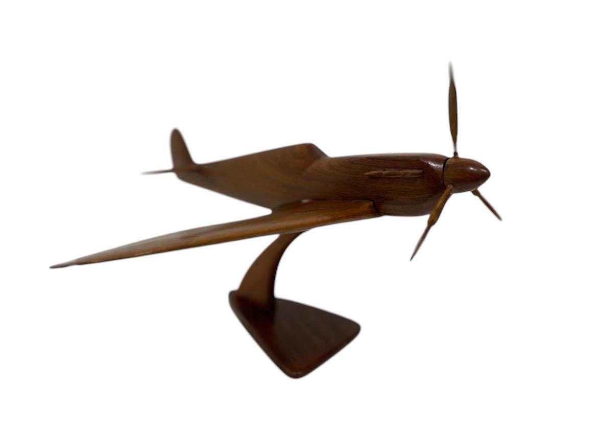 Art Deco Airplane Model for sale at Pamono