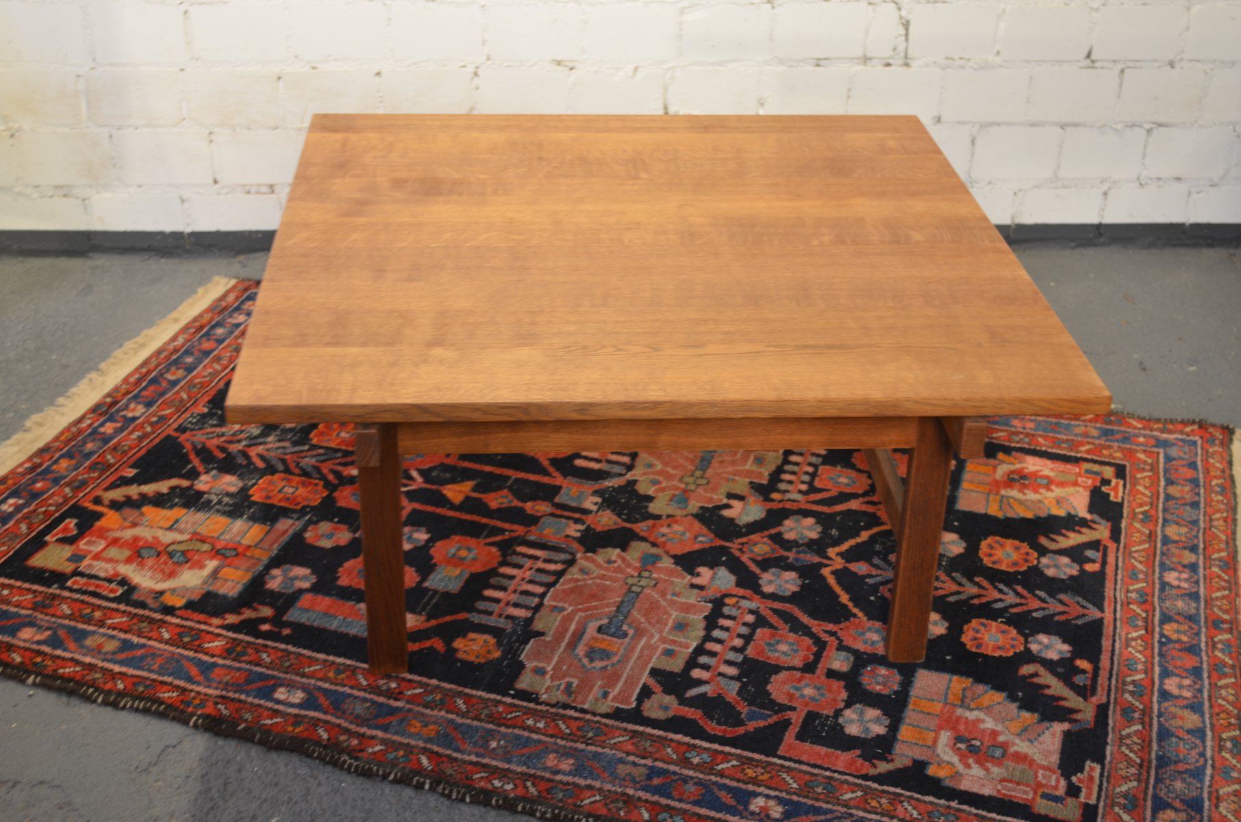 Coffee Table by Hans J. Wegner for Andr. Tuck, 1960s for sale at Pamono