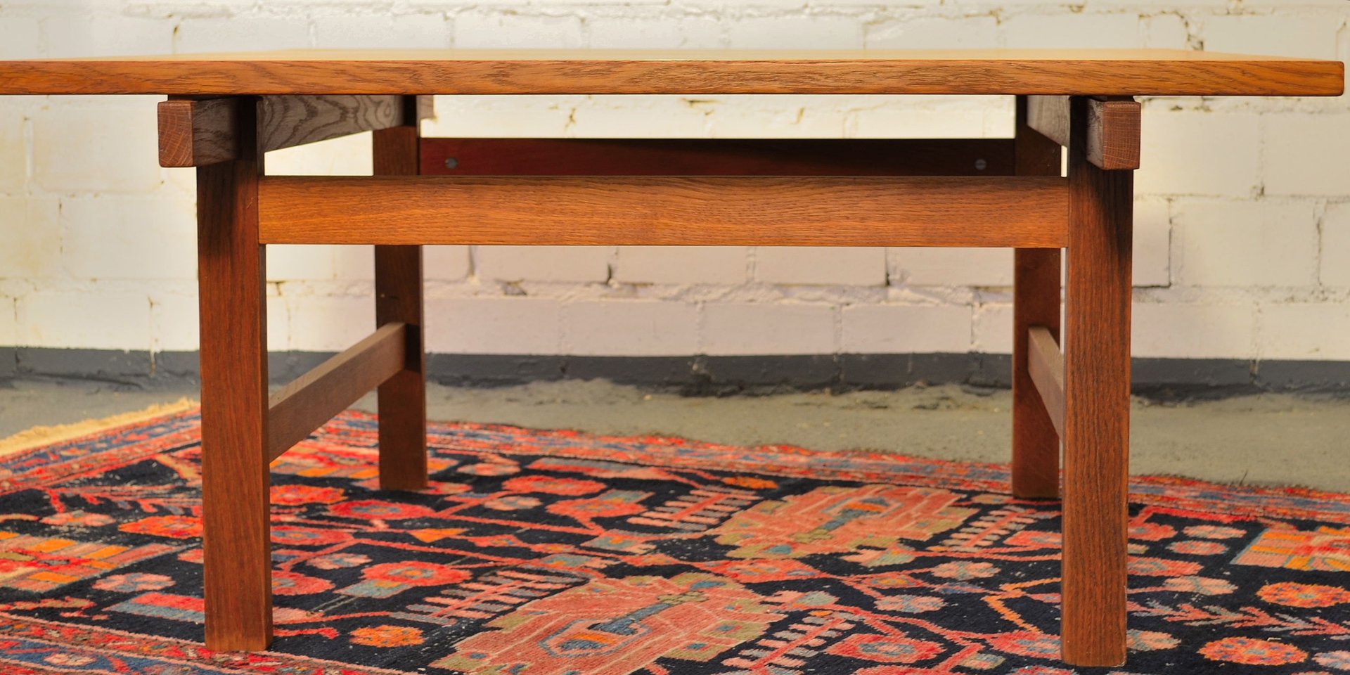 Coffee Table by Hans J. Wegner for Andr. Tuck, 1960s for sale at Pamono