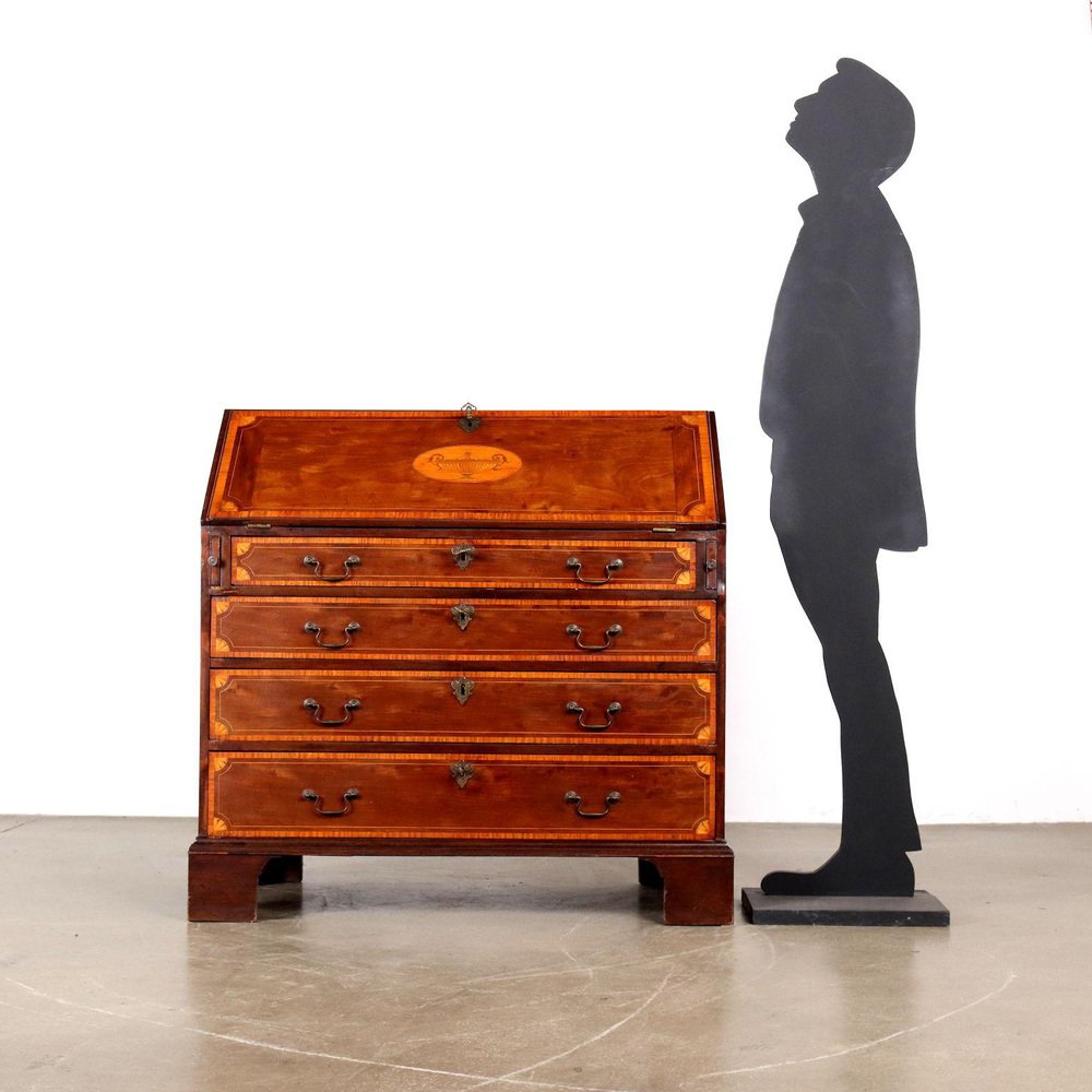 Victorian Flap Secretaire Desk for sale at Pamono