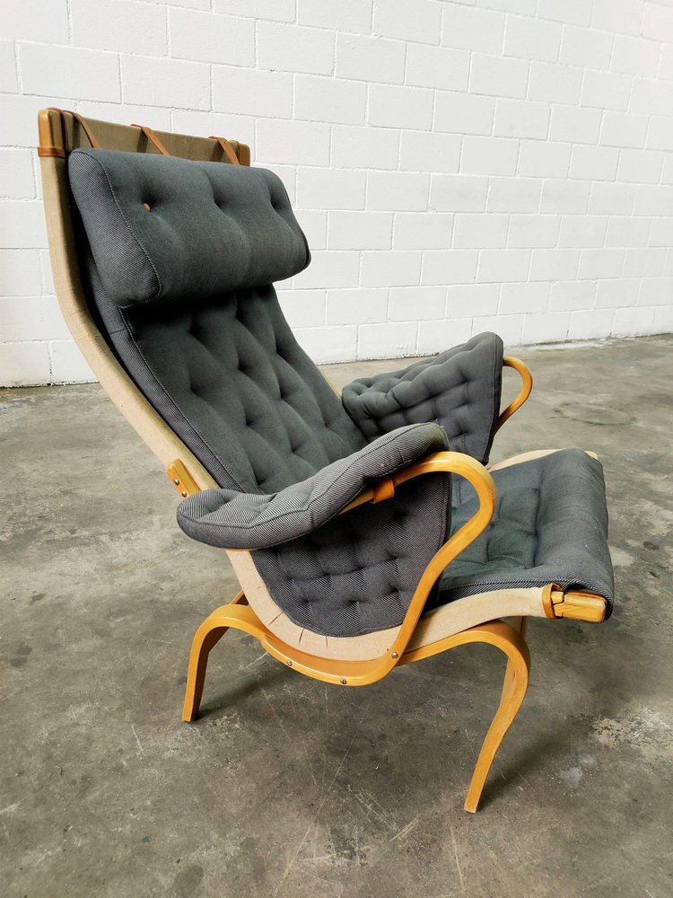 Pernilla Chair by Bruno Mathsson, 1969 for sale at Pamono