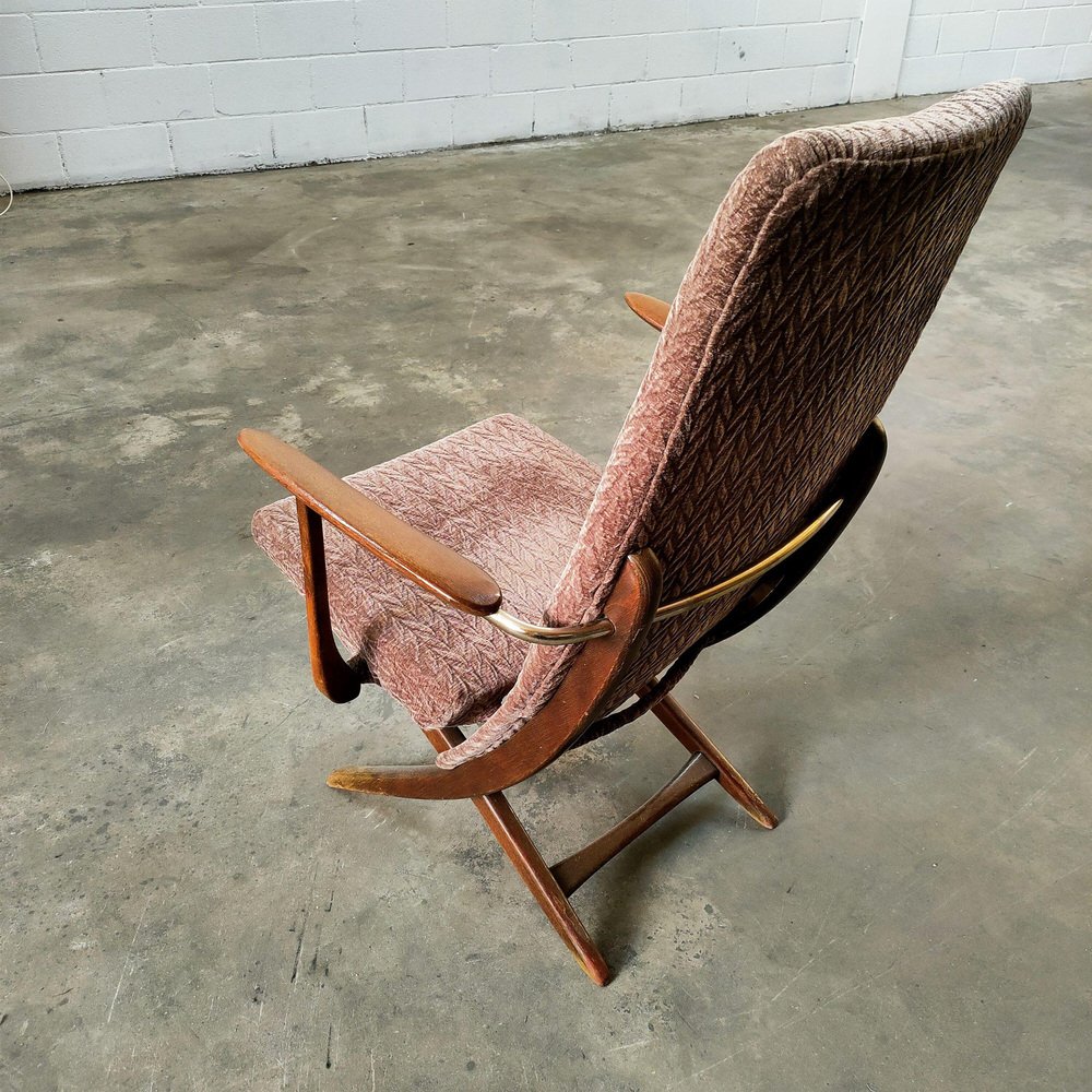 Vintage German Armchair, 1950s for sale at Pamono