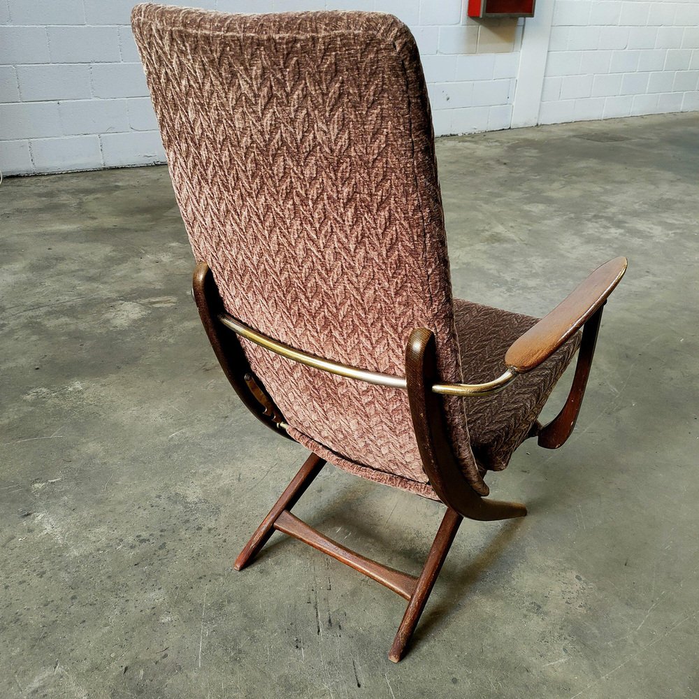 Vintage German Armchair, 1950s for sale at Pamono