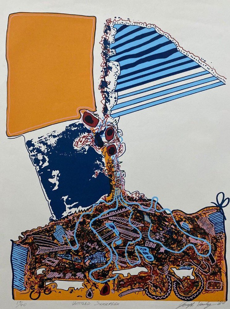 Joseph Hanly Hanley, Untitled, Silkscreen, 1980s for sale at Pamono