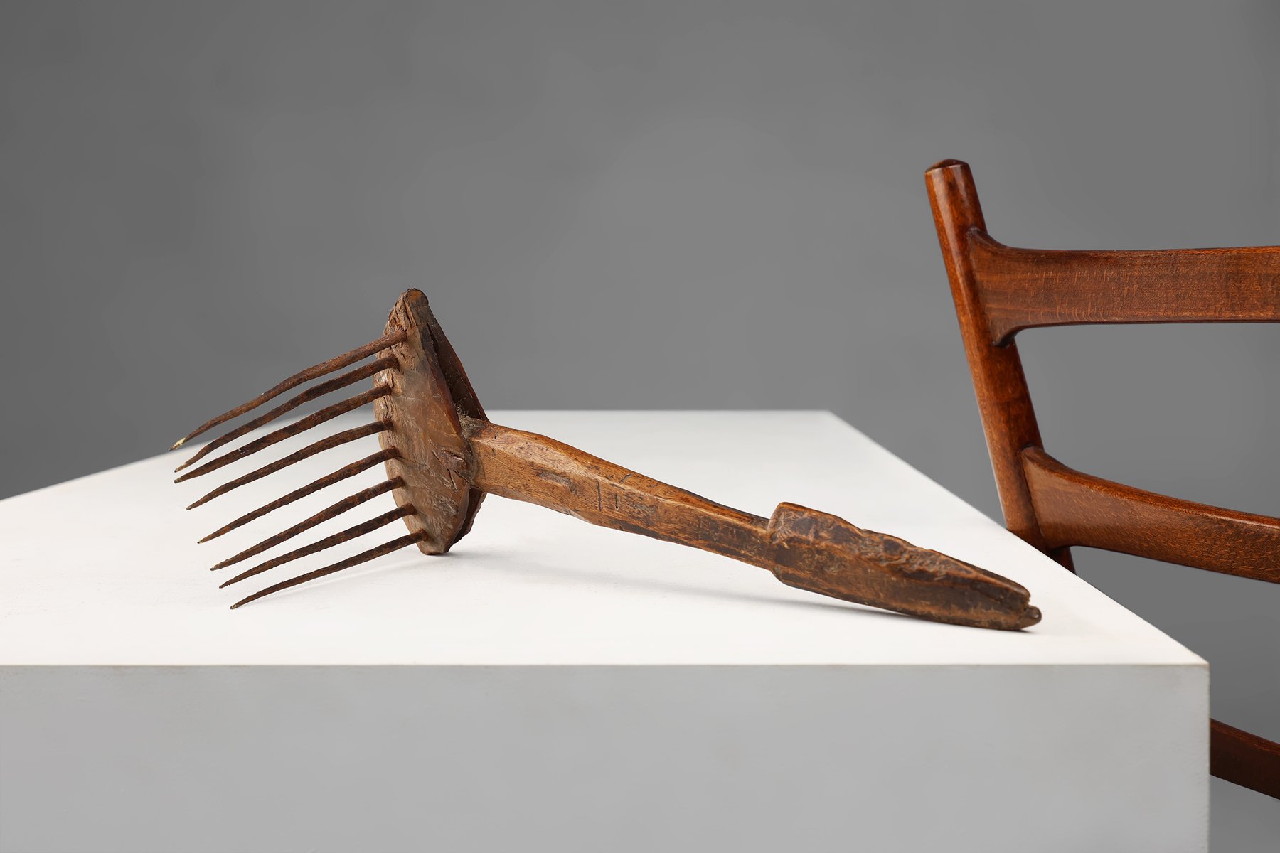 French Primitive Wool Comb, 16th Century for sale at Pamono