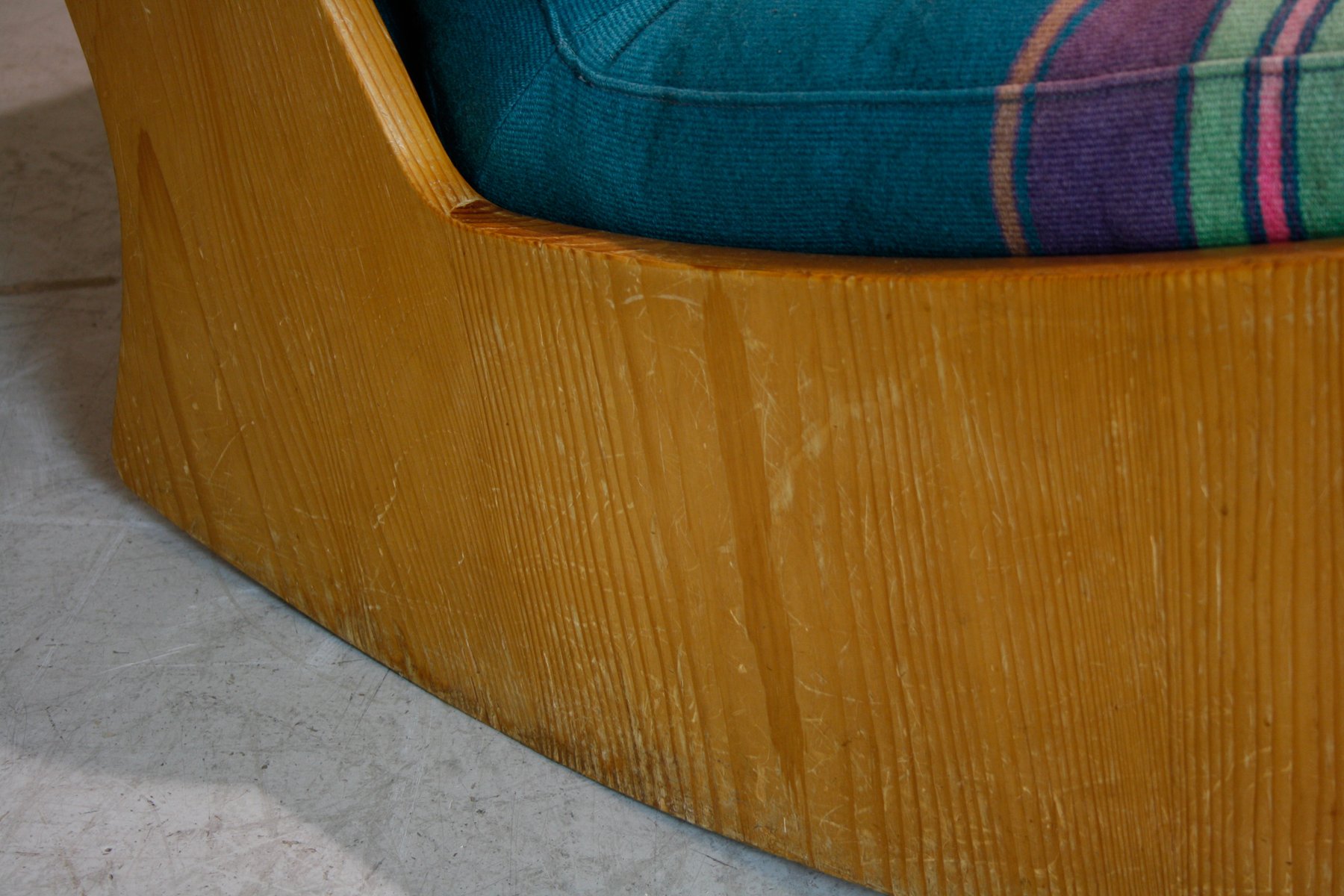 Mid-Century Rocking Chair by Carl Straub. 1970s for sale at Pamono