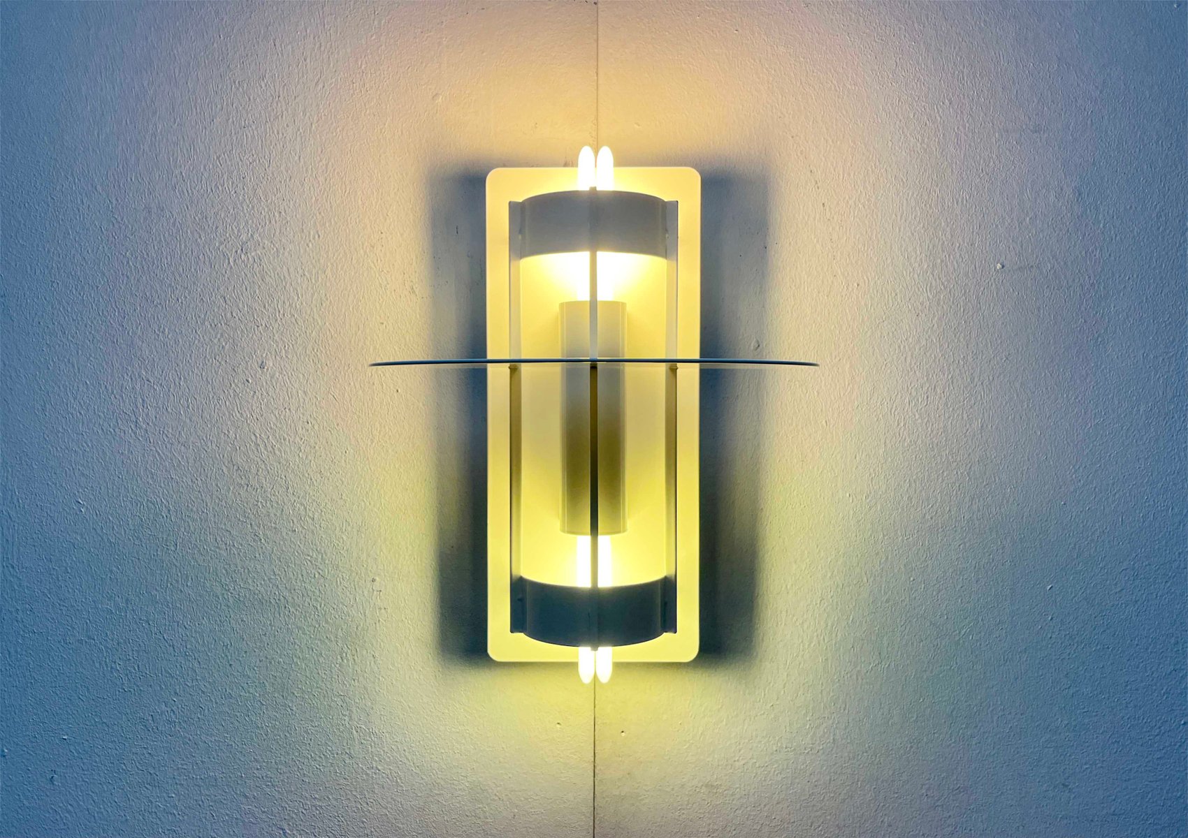 Vintage Danish Saturn Wall Lamp by Joachim Lepper for Louis Poulsen for ...